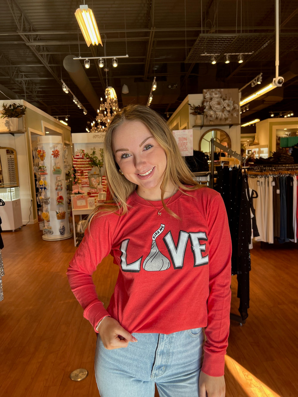 Kiss Me Long Sleeve T-Shirt